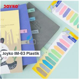 Joyko Index & Memo IM-63 (Plastic) Sticky Note Pesan Tempel Lengkap ...